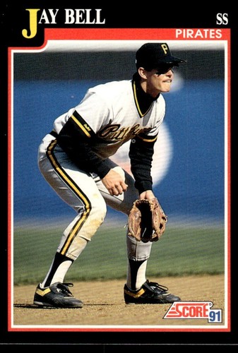 1991 Score Baseball Card Jay Bell Pittsburgh Pirates #323 | eBay
