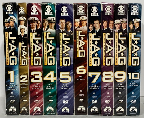 JAG The Complete Series seasons 1-10 (DVD 55-disc box set collection ...