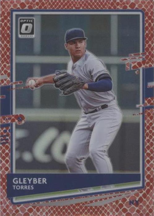 2020 Panini Donruss Optic - Gleyber Torres #116 Choice Red Dragon Prizm ...