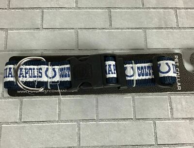 Indianapolis Colts NFL / Football Team Ribbon Licensed Dog Pet Collar ...