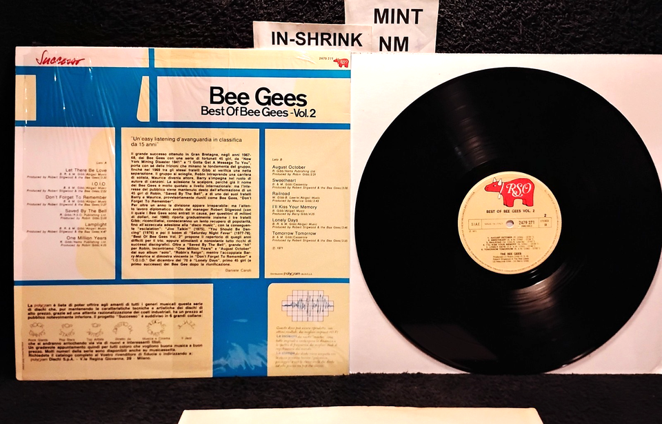 💎HARPER'S PREMIUM (RARE & MINTY) VINTAGE BEE GEES VINYL LP LOT💎 | eBay UK