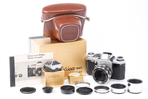 Camera Reflex Edixa-Mat Reflex Mod B-L #319353 Lens Xenar F/2.8-50mm | eBay