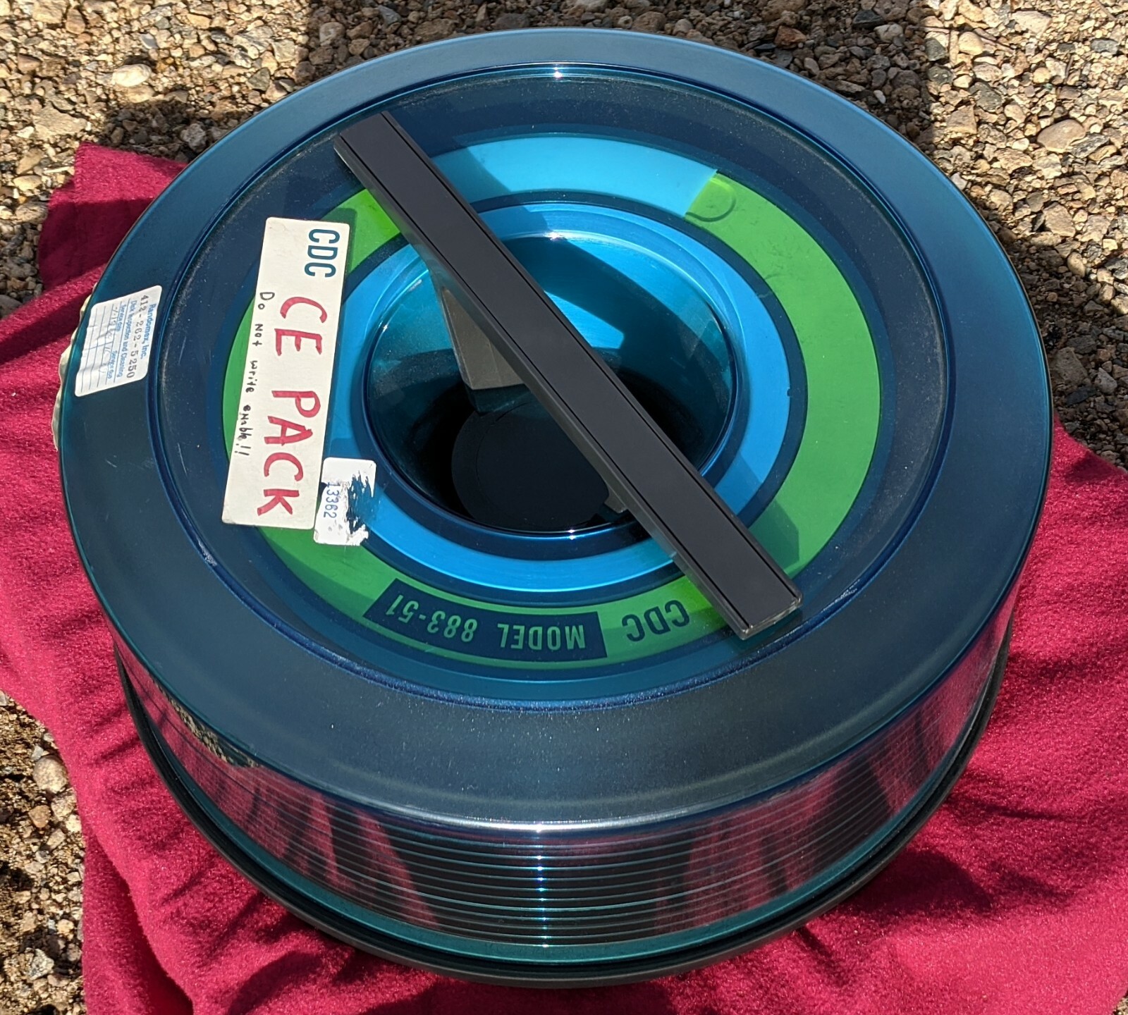 CDC Disk Pack C.E. Alignment Pack - Control Data Corporation 9766 | eBay