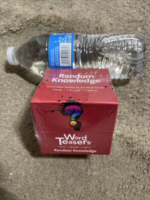 Word Teasers Card Game Random Knowledge 2019 ELM Education Marketing ...