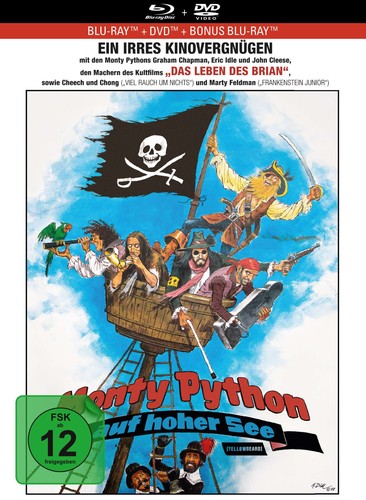 Mediabook Monty Python on the High Seas Captain Yellowbeard DVD New ...