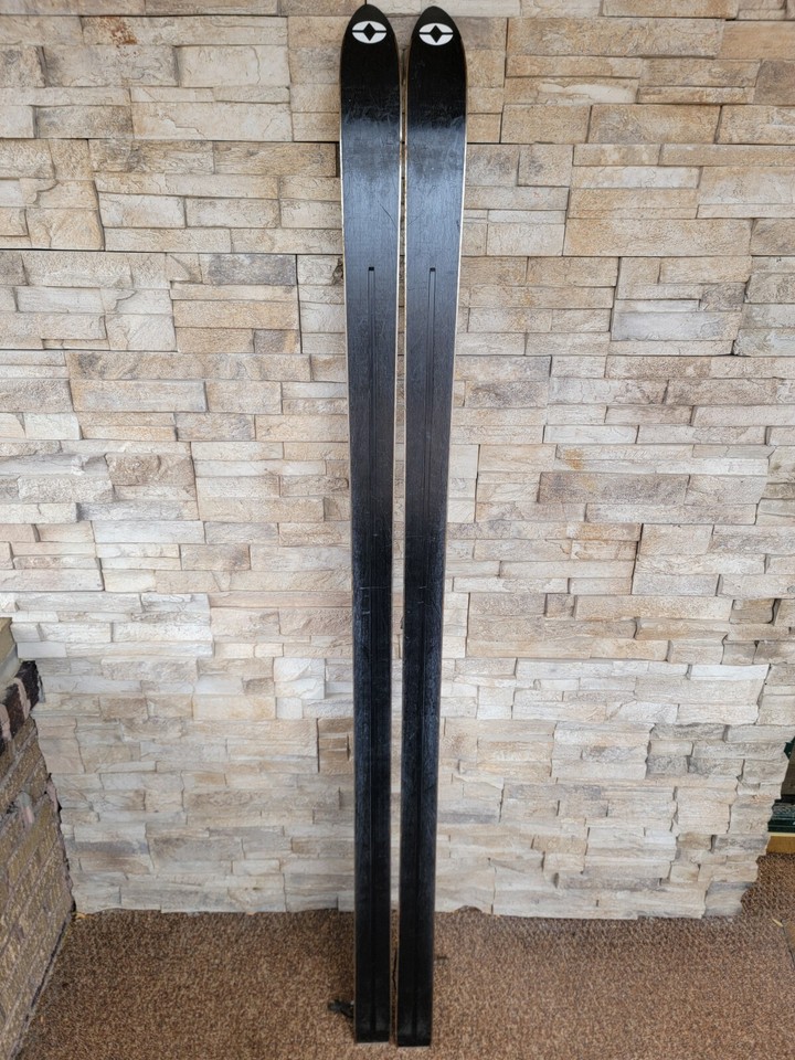 Vintage 1970s Olin Mark I snow skis with Salomon bindings 185cm | eBay