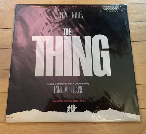 THE THING OST LP Ennio Morricone - Original Release | eBay