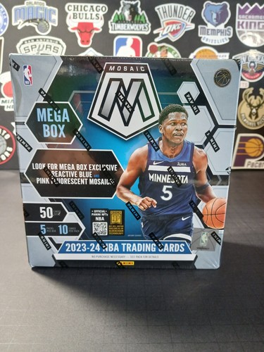 2023-24 PANINI MOSAIC NBA BASKETBALL FACTORY SEALED MEGA BOX | eBay