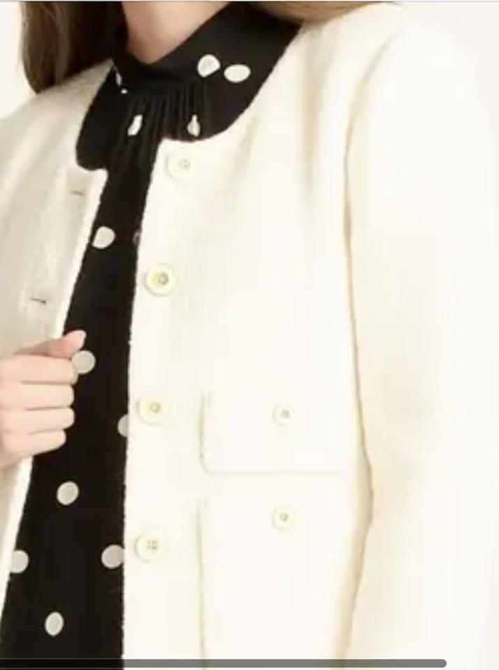 J CREW Lady jacket in maritime tweed Item BA486 | eBay