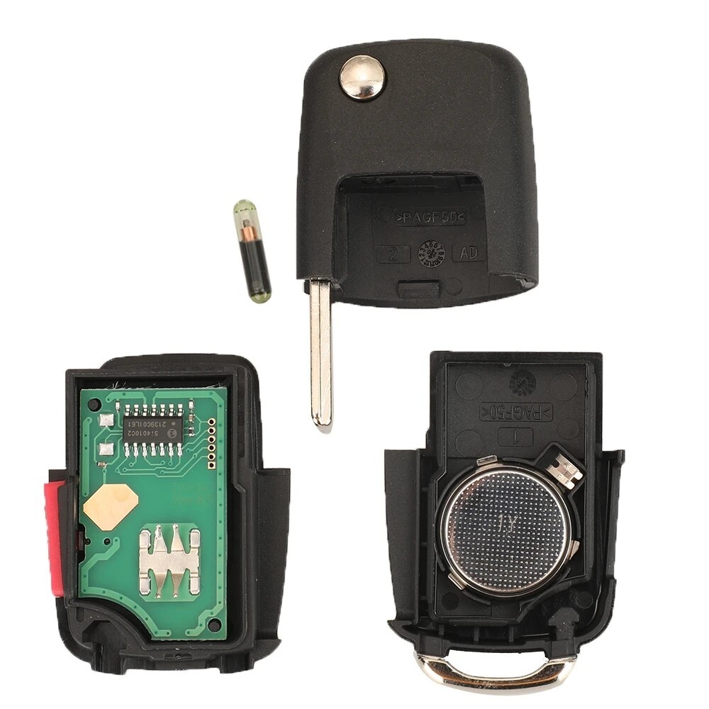 Flip Remote Key Fob 315MHz For VOLKSWAGEN Beetle Golf Passat Jetta 1J0 ...