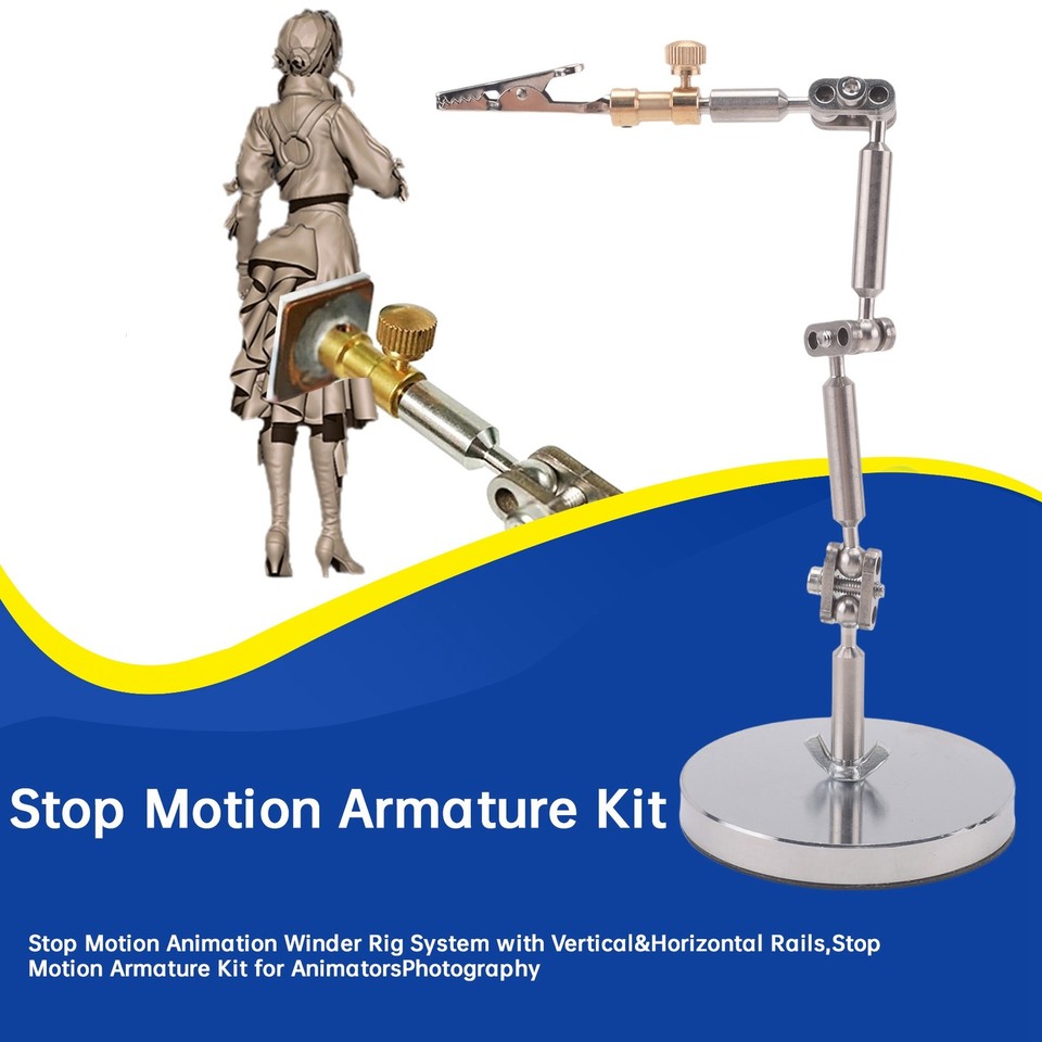 Stop Motion Animation Winder Rig System with Vertical&Horizontal Rails ...