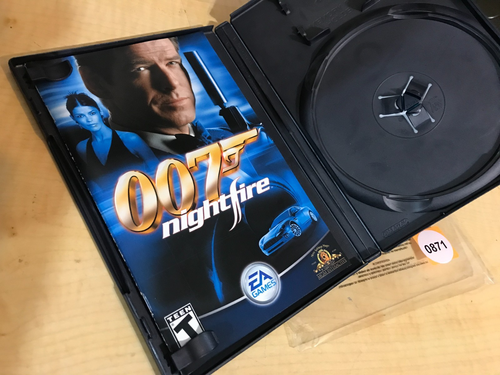 PS2 Greatest Hits 007 Nightfire - NO GAME DISC - BOX & MANUAL ONLY | eBay
