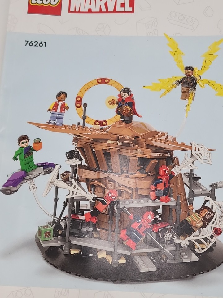 LEGO Marvel 76261 Instruction Manual, Spider-Man Final Battle | Manual ...