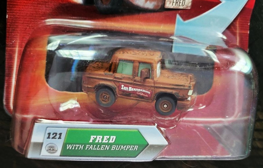 DISNEY PIXAR CARS: FRED WITH FALLEN BUMPER - CHASE (C1) | eBay
