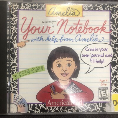 Amelia Your Notebook America Girl Cd Rom | eBay