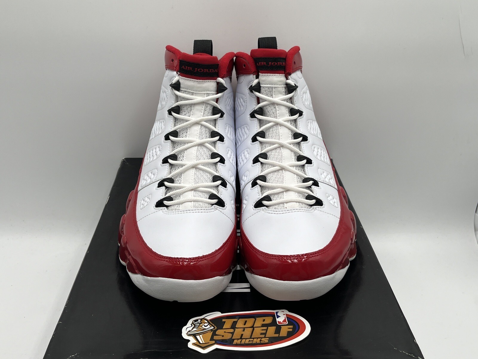 New Air Jordan 9 Gym Red 2019 Size 12 Rare Retro Authentic White High ...