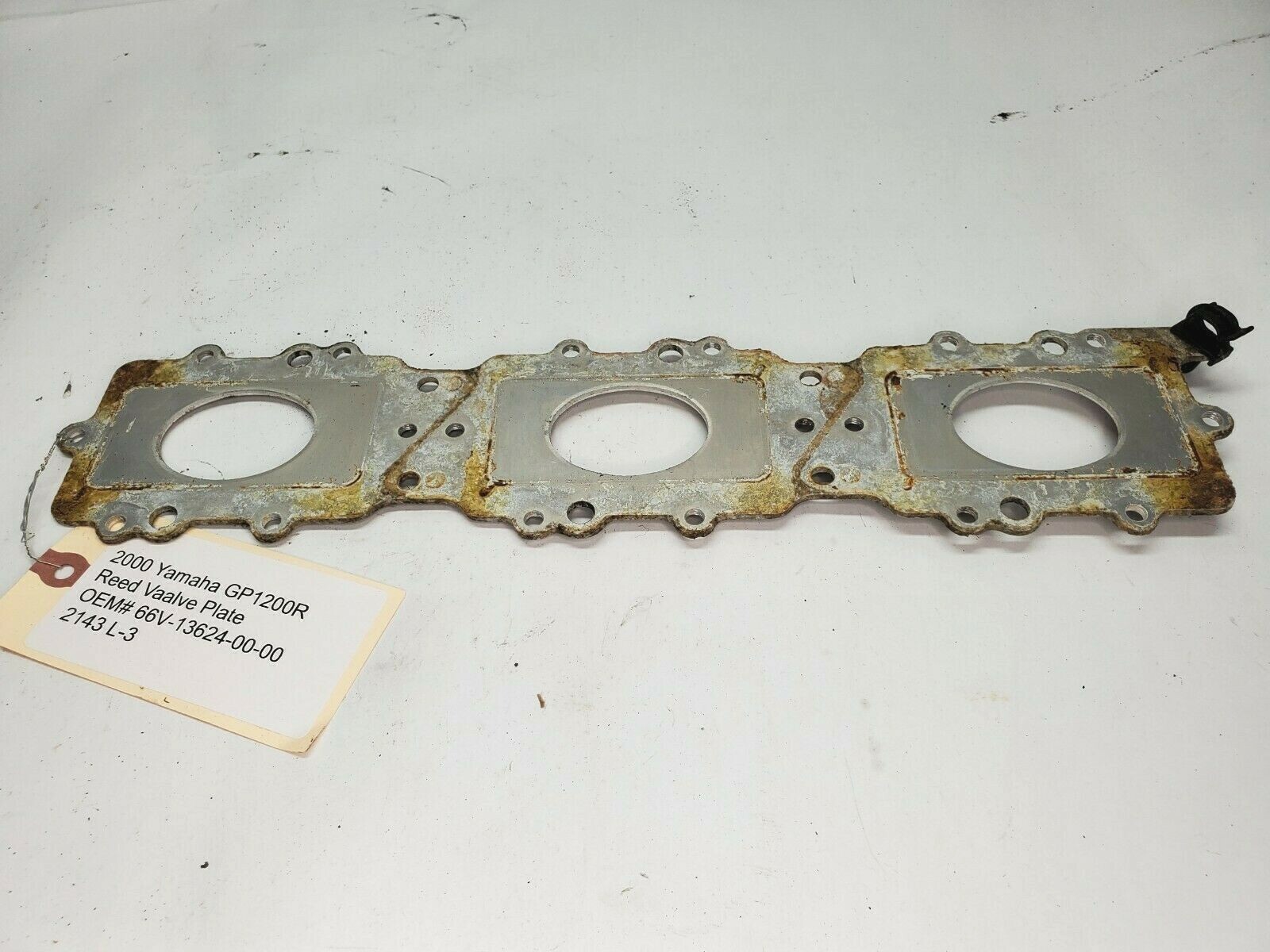 2000 YAMAHA GP1200R REED VALVE PLATE OEM#66V-13624-00-00 2143(L-3) | eBay