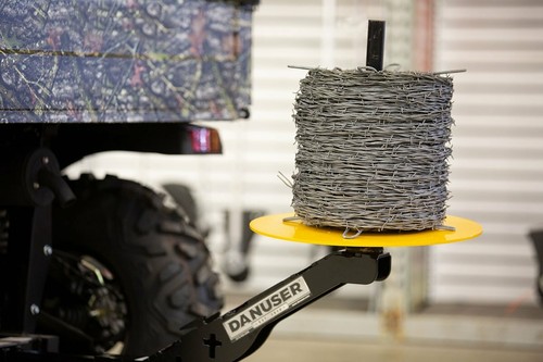 Danuser Python Fence Barbed Wire Spool Unroller 2” Receiver Hitch ...