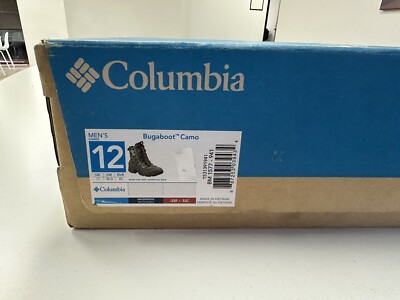 Columbia Bugaboot Camo Hiking Boot Men Size 12 | eBay