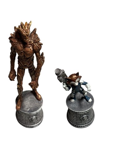 Marvel Chess Collection Special #2 Rocket Raccoon & Groot Eaglemoss ...