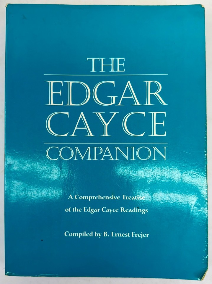 Edgar Cayce Book Lot Atlantis Prophecy Jesus Reincarnation Drugless ...