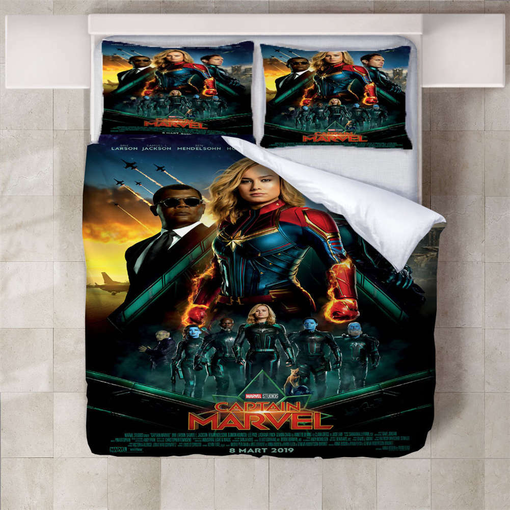 Black Suit Avenger 3D Print Duvet Quilt Doona Covers Pillow Case ...