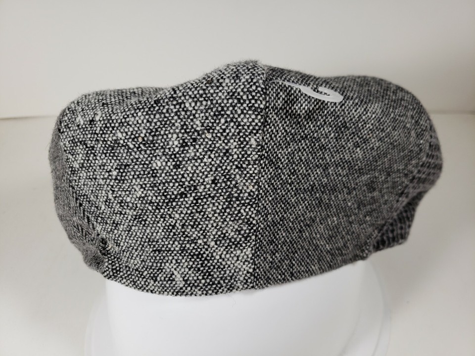 CAPAS GRAY MULT PANEL 8/4 NEWSBOY APPLE CAP MADE IN USA ( FLAT GOLF CAP ...