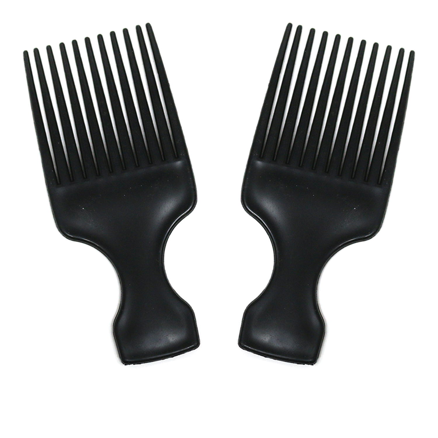 2 x Afro Combs For Thick / African Hair. Easy Styling, Untangle With ...