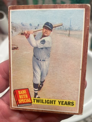 1962 Topps - Babe Ruth Special authentic vintage | eBay