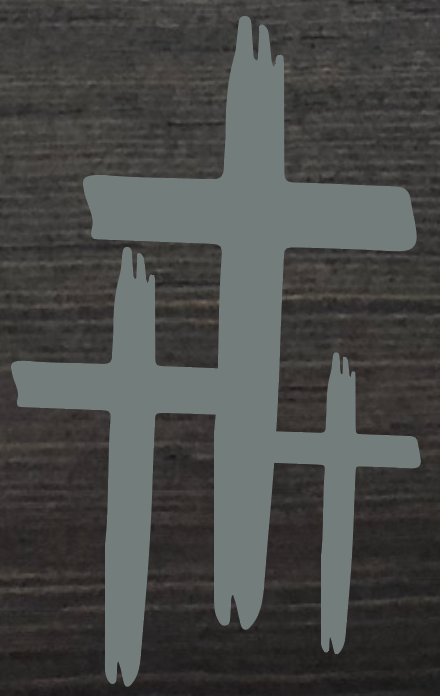 3 Crosses Sticker Decal Jesus Cross Christian In God We Trust Bible ...