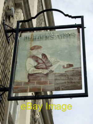 Photo 6x4 The Builders Arms sign Islington/TQ3184 Shame to see this old ...