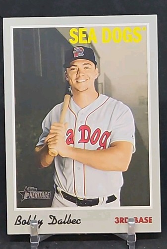 Bobby Dalbec - 2019 Heritage Minors - Portland Sea Dogs AA Eastern ...