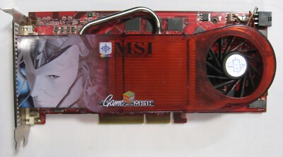 MSI ATI Radeon X1950 Pro / 256MB 256-bit / DDR3 / AGP | eBay