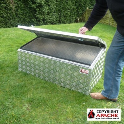 Large 5ft Aluminium Tool Box Storage Box Alloy Apache Box 1500mm x 600 ...