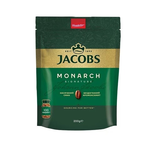 Jacobs Monarch ORIGINAL Signature Instant Coffee - 200g/7 oz Kronung ...