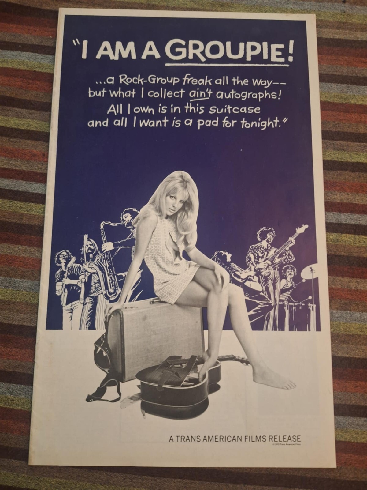 BOOKS-MOVIE PRESS BOOK~I AM A GROUPIE~60'S EXPLOITATION FILM | eBay