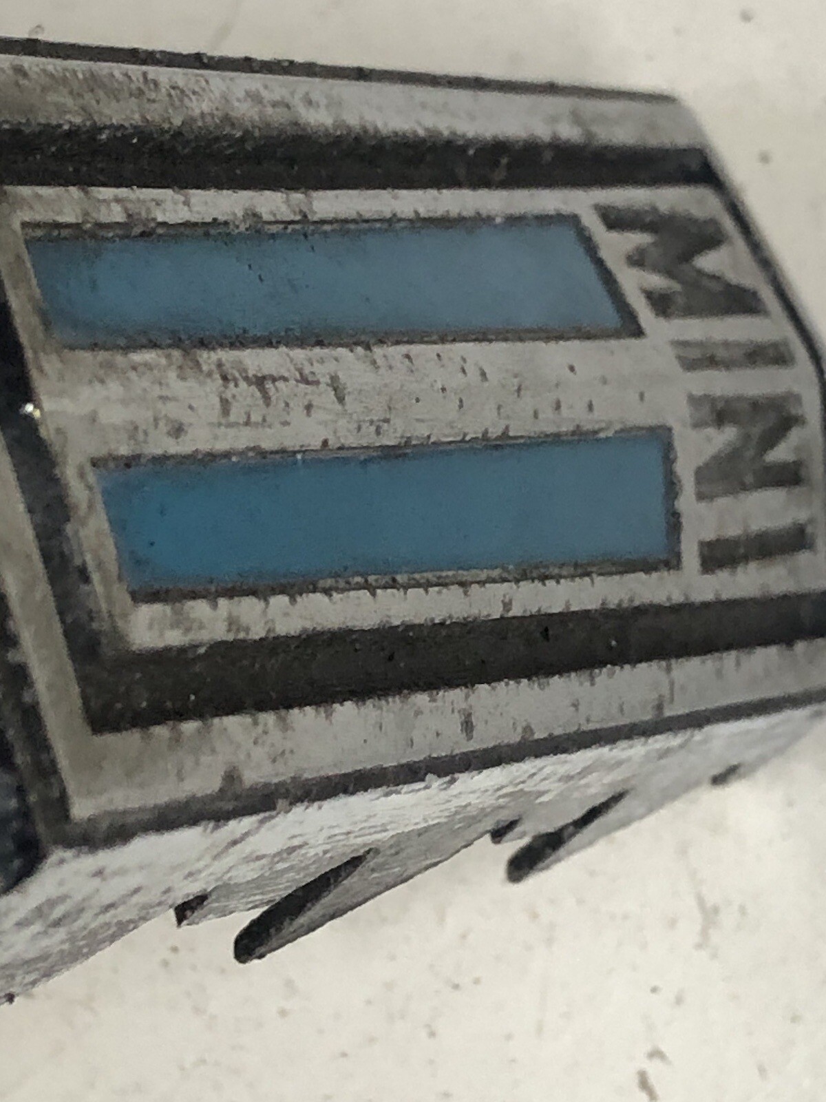 CLASSIC MINI CLUBMAN GRILLE BADGE | eBay UK