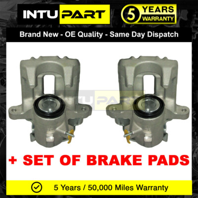 Fits Audi A6 2001-2004 2.7 IntuPart Rear Brake Calipers + Pads ...