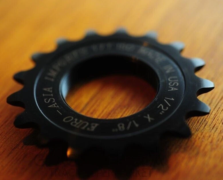 EURO ASIA delux steel track cog(17T-22T) ユーロアジア ピストバイク ピスト 固定ギア コグ