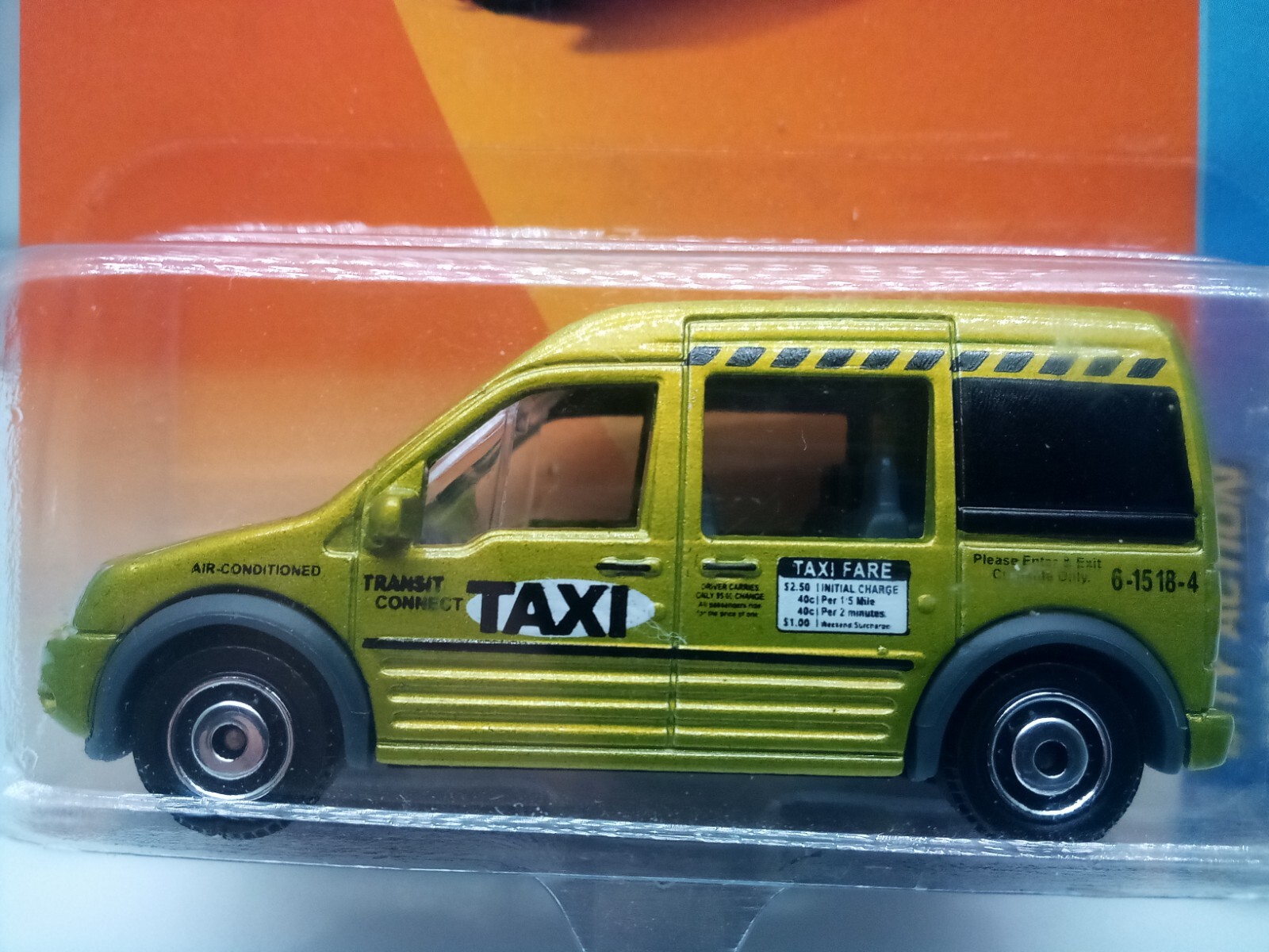 Matchbox Superfast / MB 798 - Ford Transit Connect - Green - Taxi ...