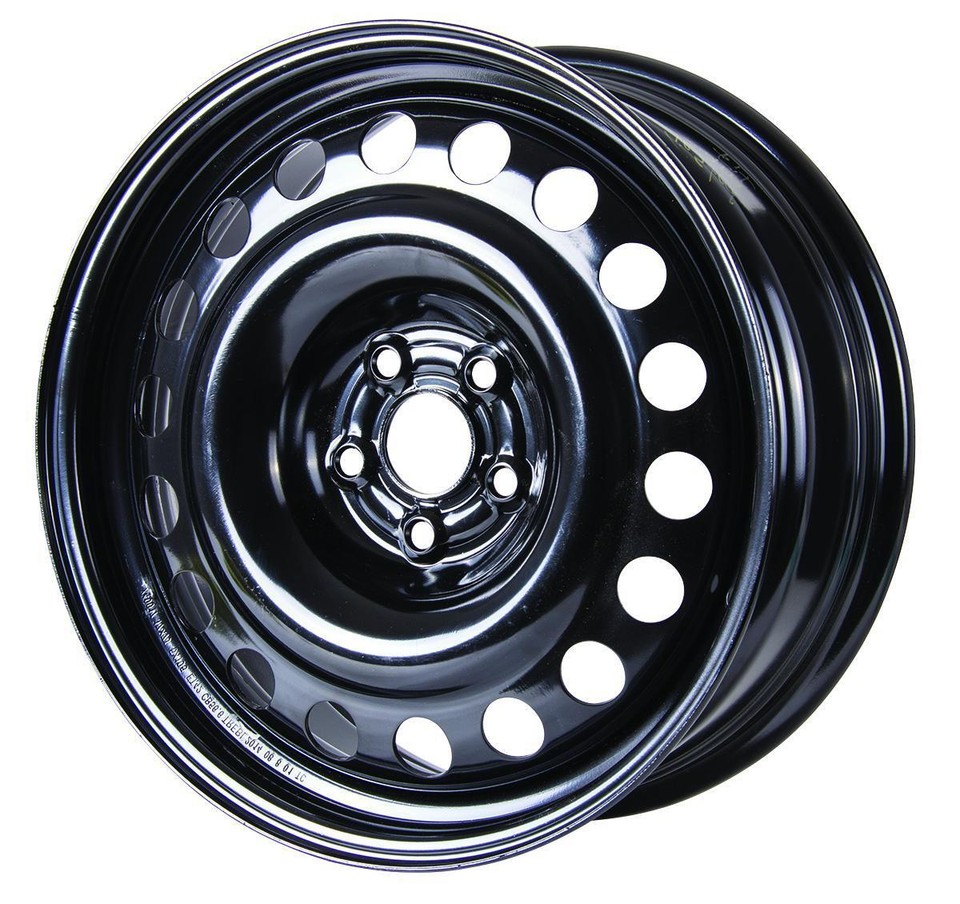 17 Inch Black Steel Wheel Rim for Chevrolet Bolt EUV, 17x7 5x105 5 Lug ...