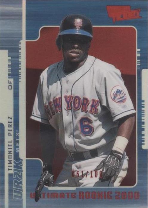 2000 Ultimate Victory - Ultimate Rookie 2000 Timo Perez #103 Ultimate ...