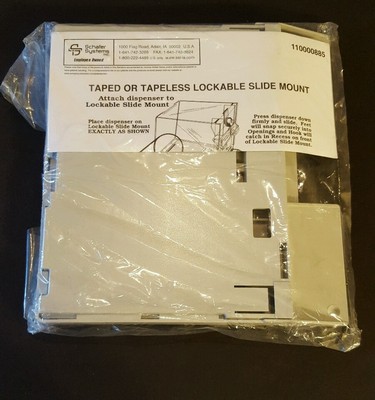 Schafer Systems Taped or Tapeless Lockable Slide Mount FOR LOTTO TICKET ...