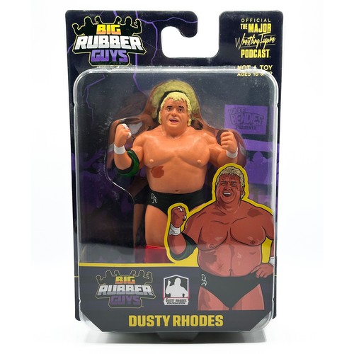 Dusty Rhodes - Big Rubber Guys Toy Wrestling Figure | eBay