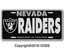 Las Vegas Nevada RAIDERS NFL Football Team Aluminum Vanity License ...