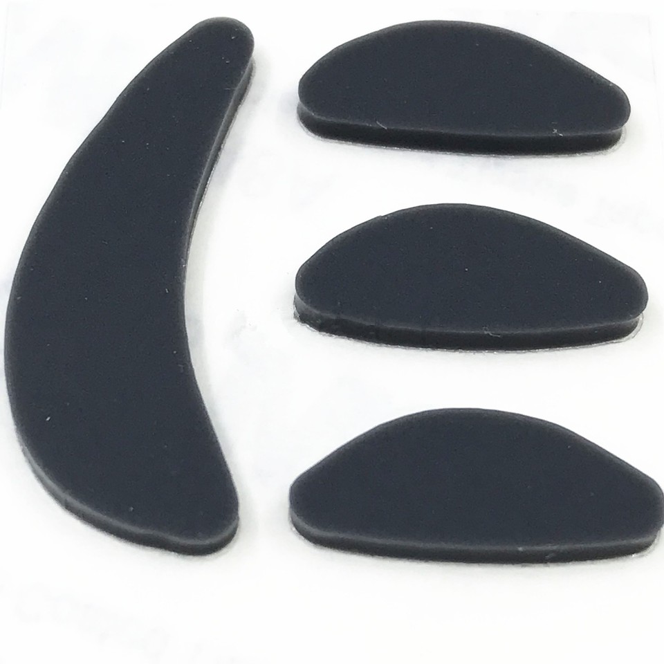Black 0.8mm Thick Mouse Feet Sticker Replacement For Logitech M570 ...