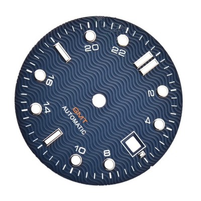 31mm Watch Dial Plate Green Luminous For ETA 2836 2824 Miyota 8215 8205 ...