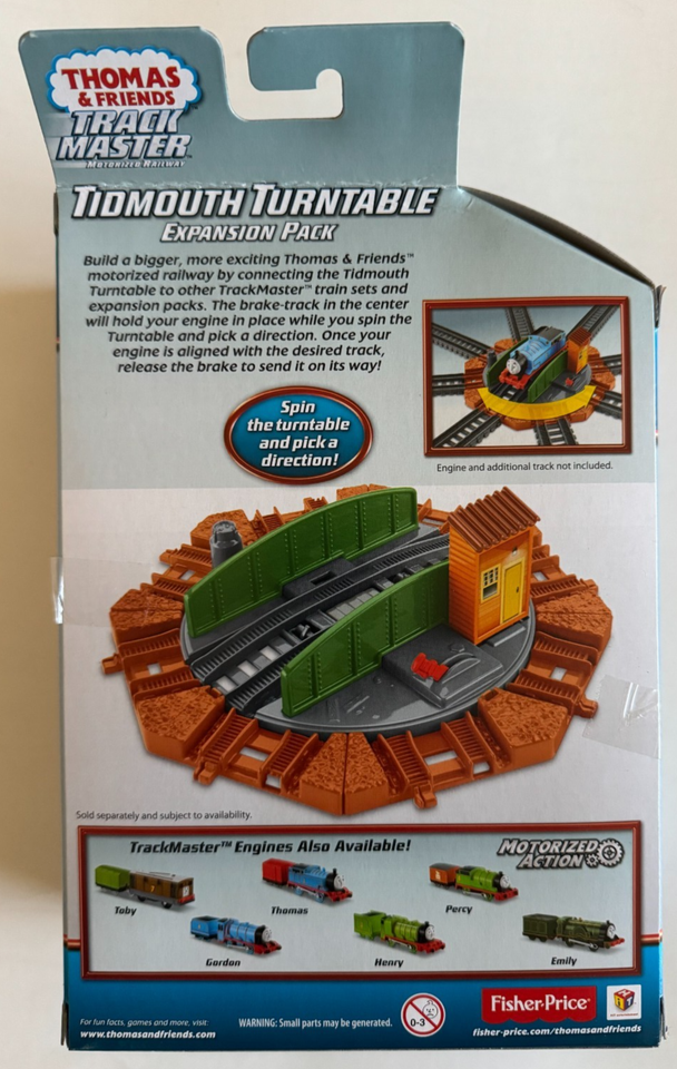Thomas & Friends TrackMaster Tidmouth Turntable Factory Sealed Retired ...
