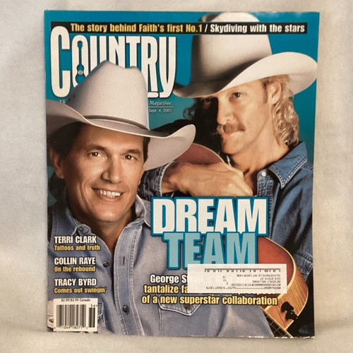 2001 Sept 4 Country Weekly Magazine Garth Brooks & George Straight ...