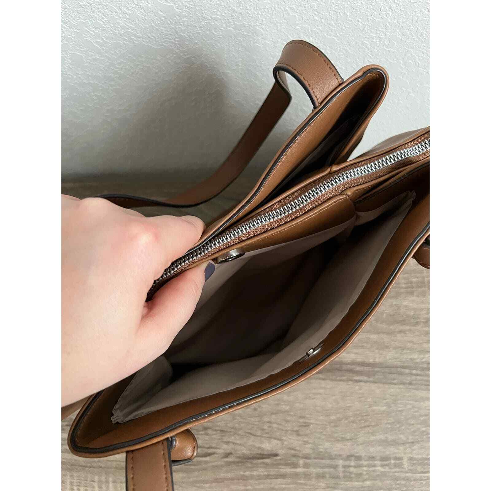 Nine West Carmel shoulder bag Zipper and 2 compartments | eBay